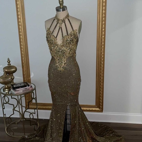 Dresses | A Glamorous Prom Dress Only Worn Once | Poshmark